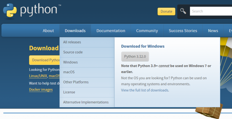 Instalación de Python en Windows – ZonaBot